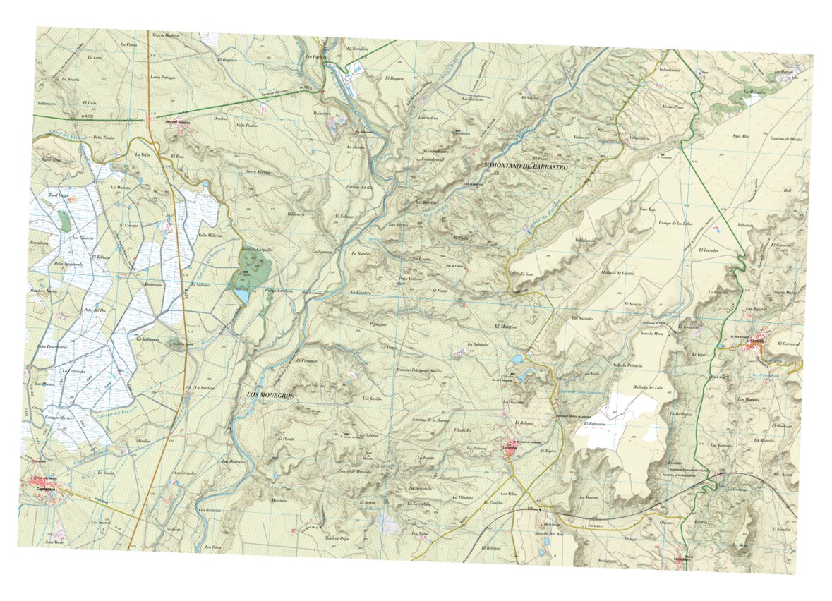 Capdesaso (0325-3) Map by Instituto Geografico Nacional de Espana ...