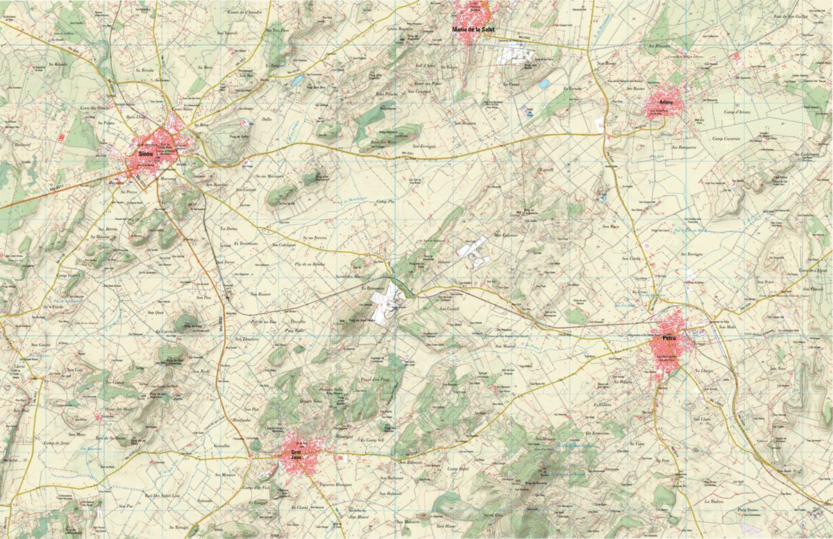 Sineu (0699-2) Map by Instituto Geografico Nacional de Espana | Avenza Maps