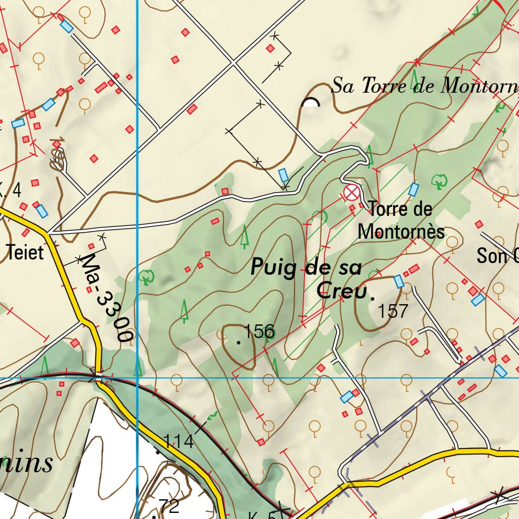 Sineu (0699-2) Map by Instituto Geografico Nacional de Espana | Avenza Maps