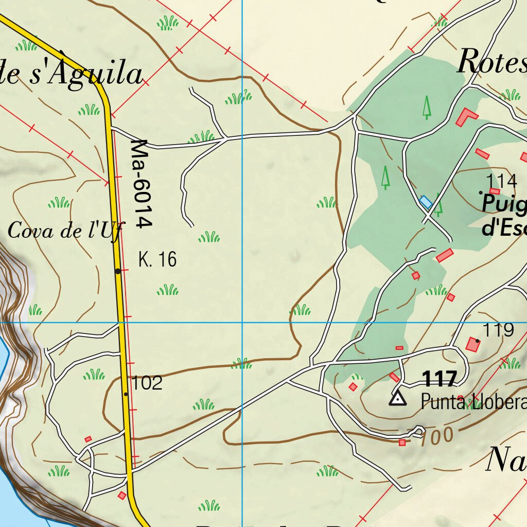 Cap Blanc (0723-4) Map by Instituto Geografico Nacional de Espana ...