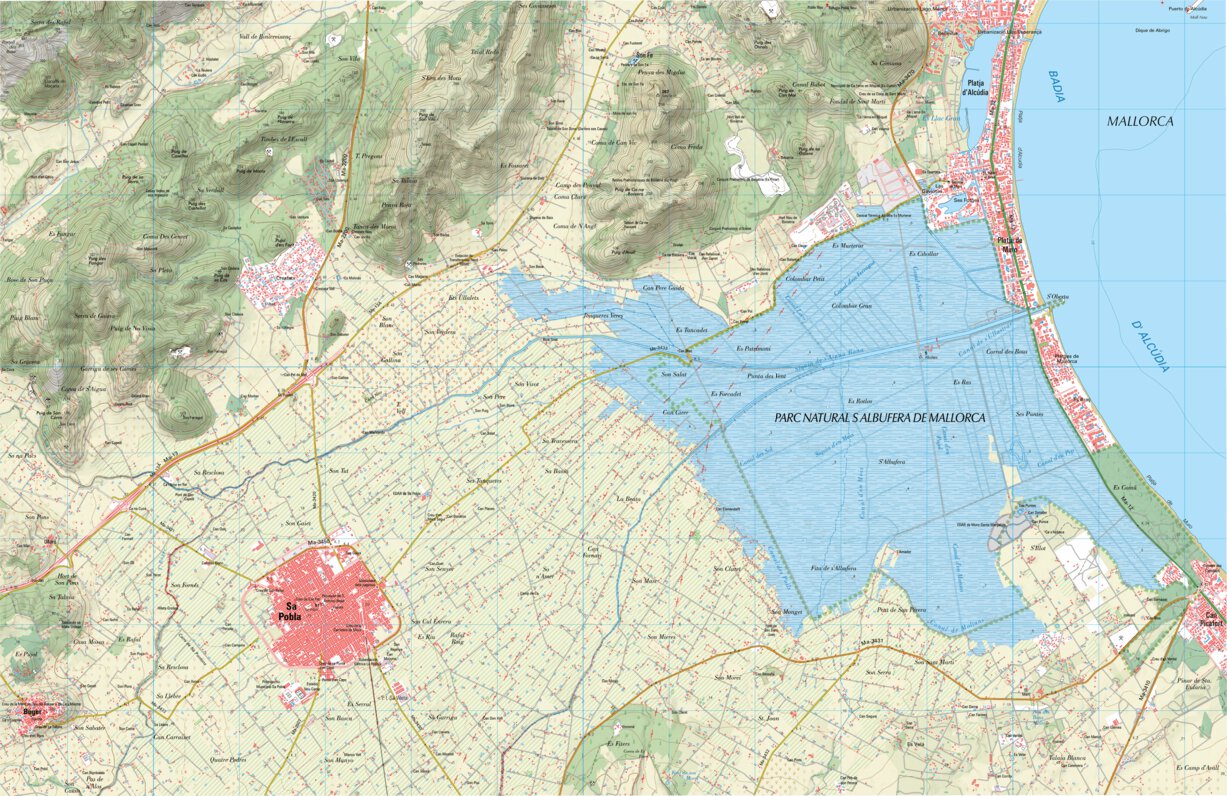 Sa Pobla (0671-2) Map by Instituto Geografico Nacional de Espana ...