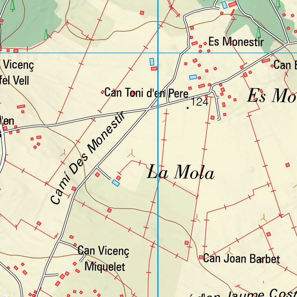 Pilar de la Mola (0825-3) Map by Instituto Geografico Nacional de ...