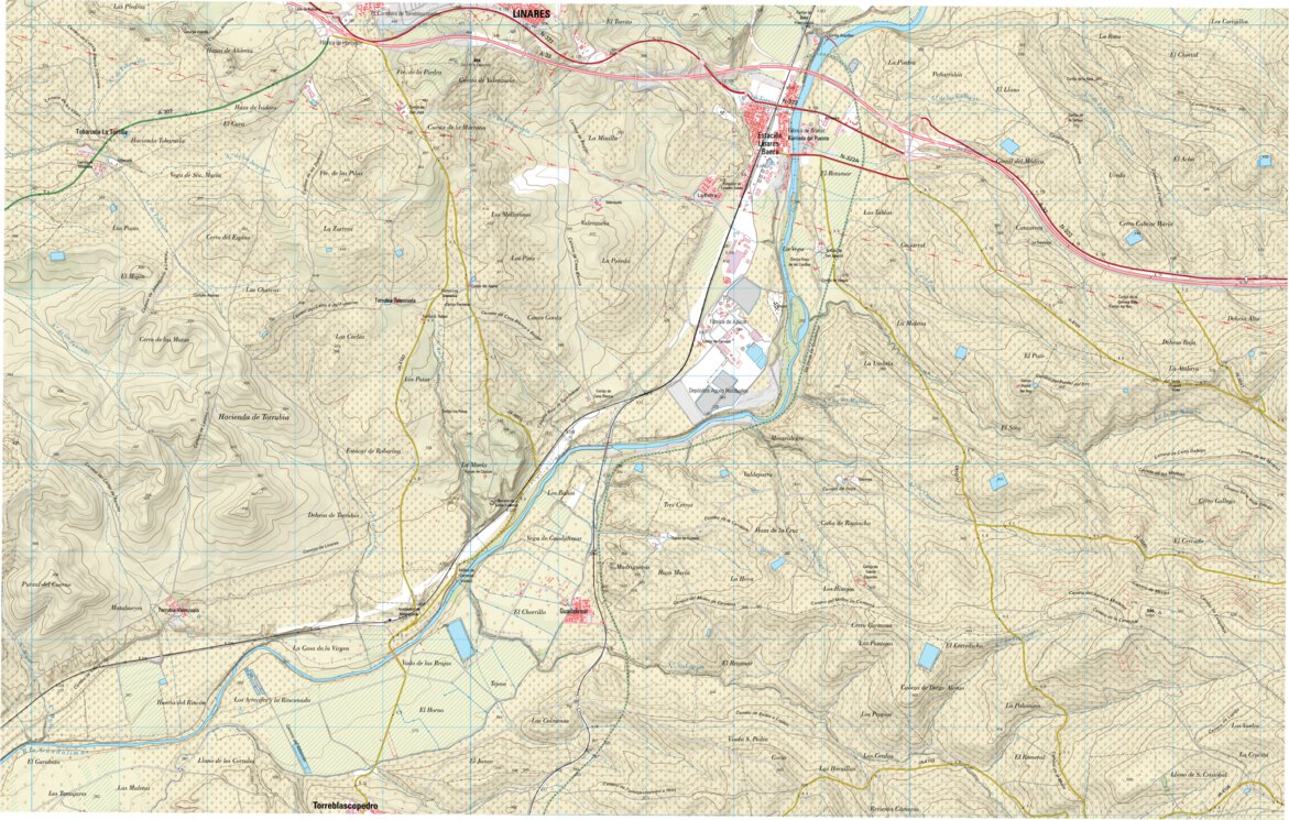 Estación Linares-Baeza (0905-4) Map by Instituto Geografico Nacional de ...