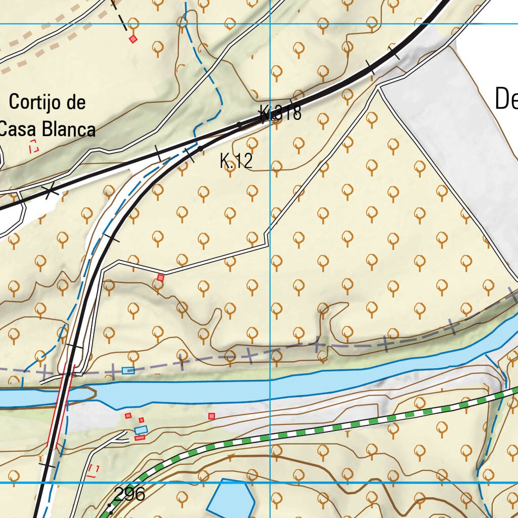 Estación Linares-Baeza (0905-4) Map by Instituto Geografico Nacional de ...