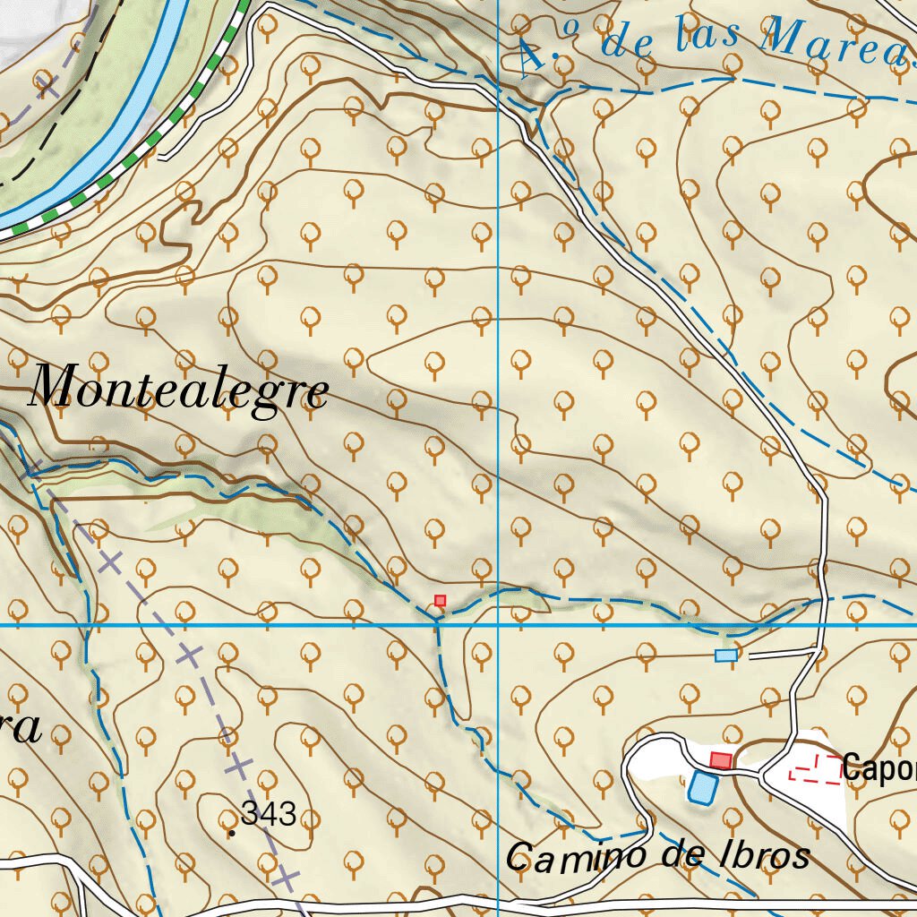 Estación Linares-Baeza (0905-4) Map by Instituto Geografico Nacional de ...