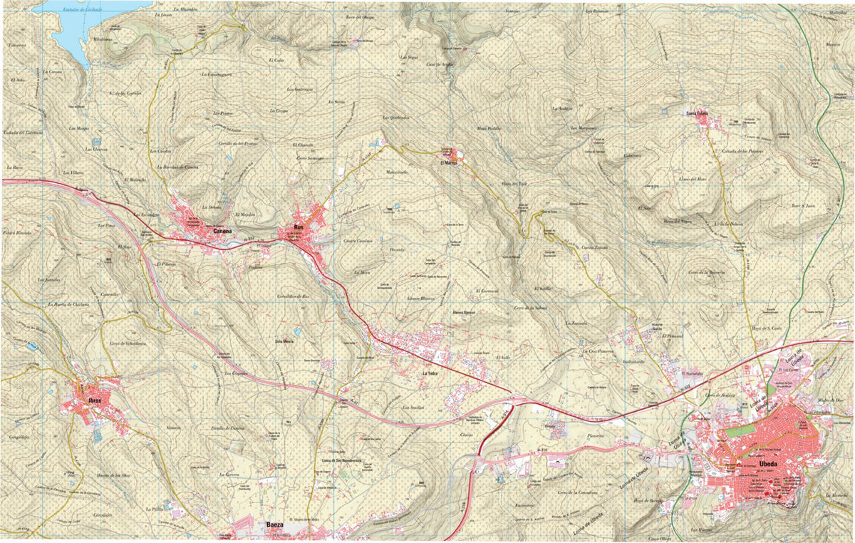 Úbeda (0906-3) Map by Instituto Geografico Nacional de Espana | Avenza Maps