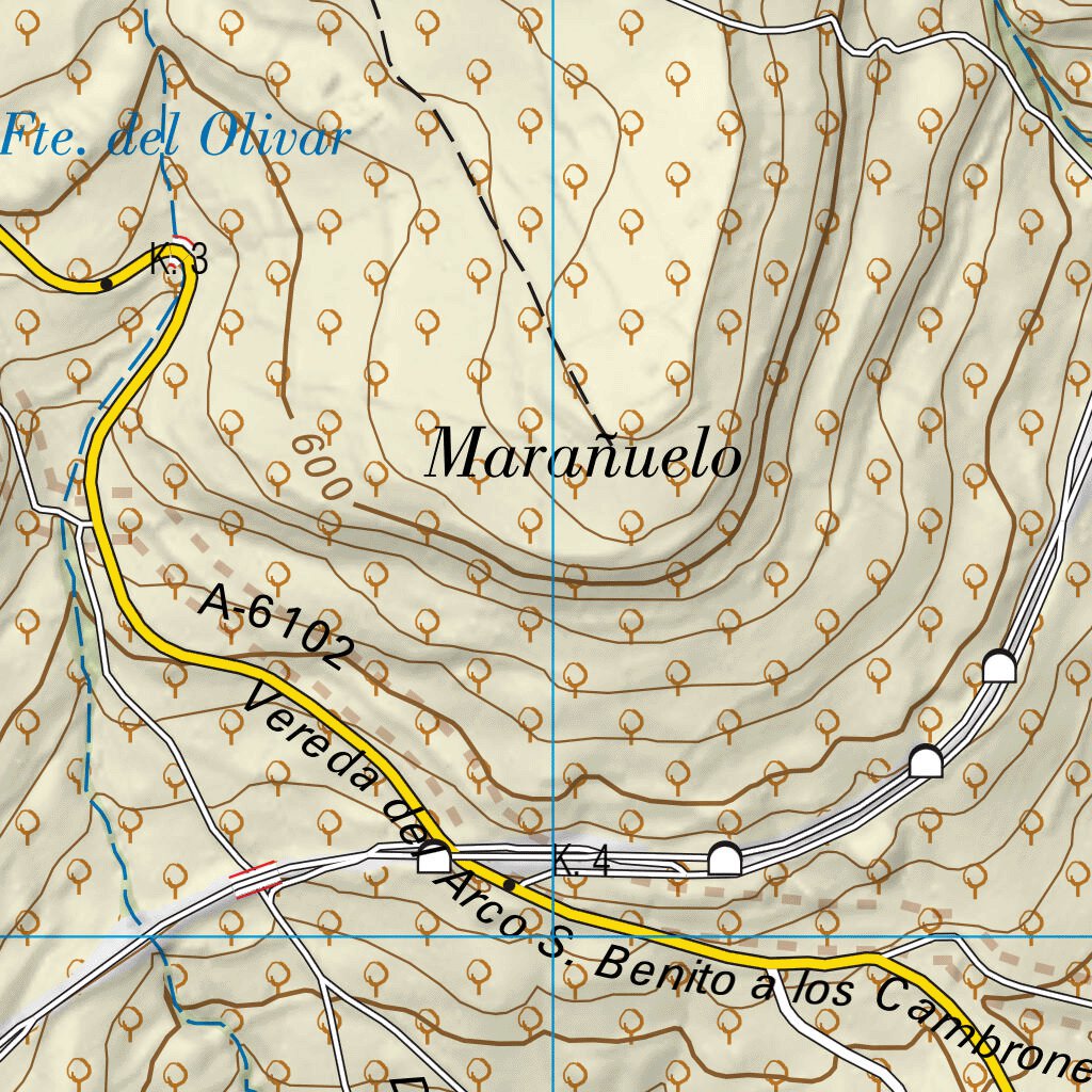 Baeza (0927-1) Map by Instituto Geografico Nacional de Espana | Avenza Maps