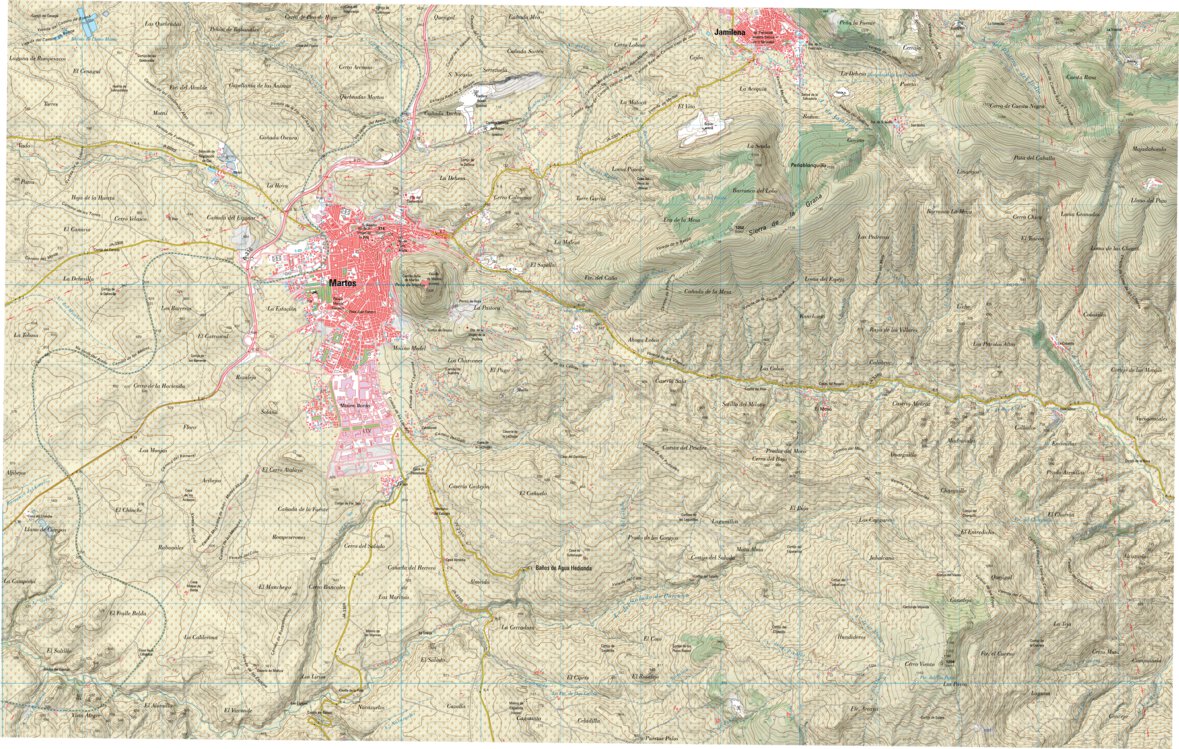 Martos (0946-4) Map by Instituto Geografico Nacional de Espana | Avenza ...