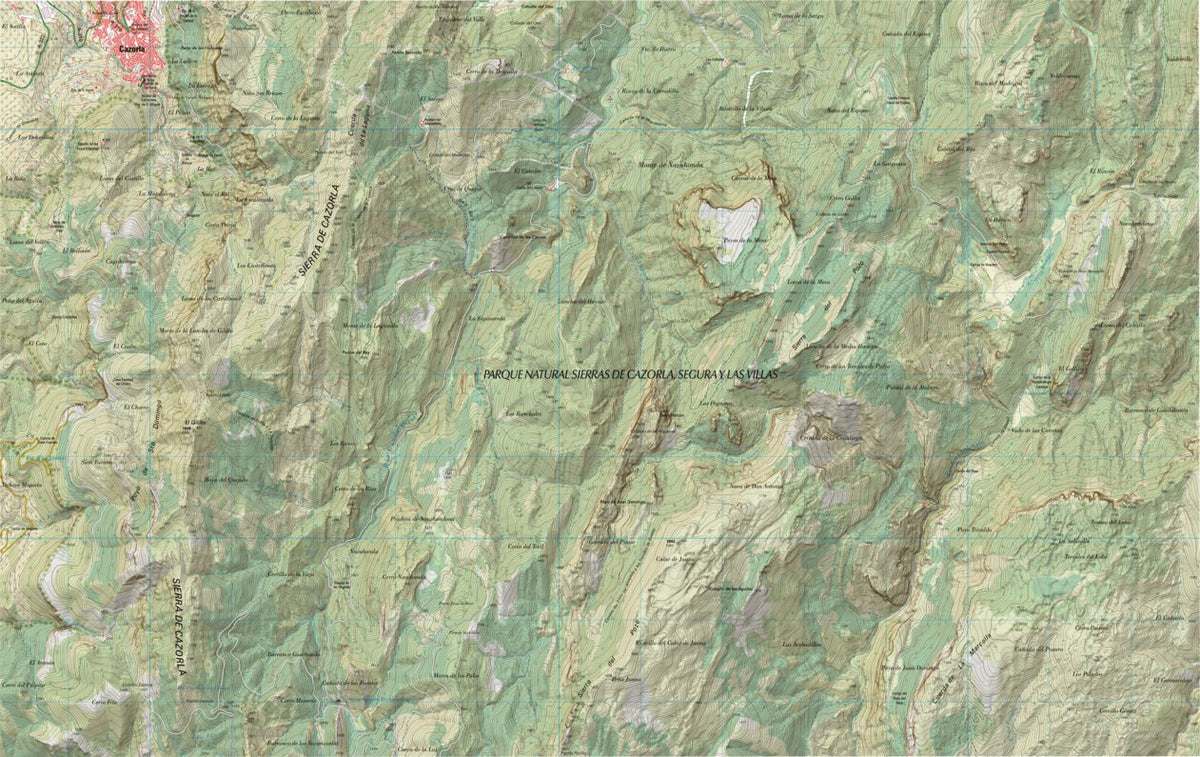 Cazorla (0928-4) Map by Instituto Geografico Nacional de Espana ...