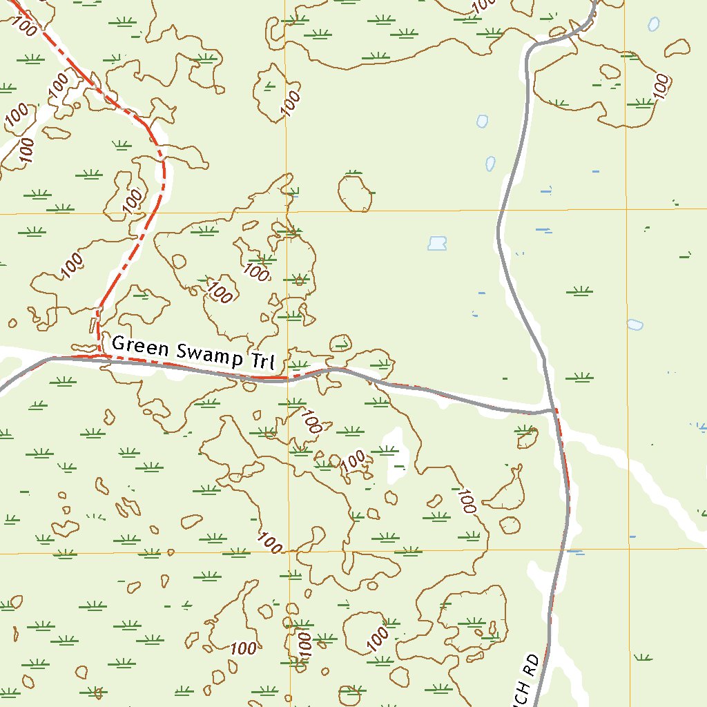 Bay Lake, FL (2021, 24000-Scale) Map by United States Geological Survey ...