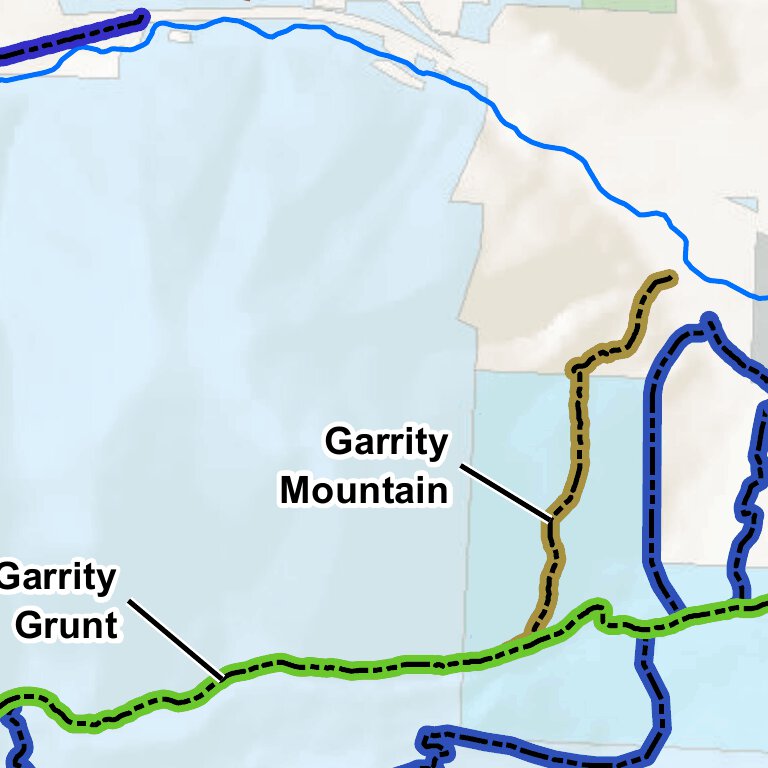GARRITY COMPLEX Map by Anaconda Trail Society | Avenza Maps