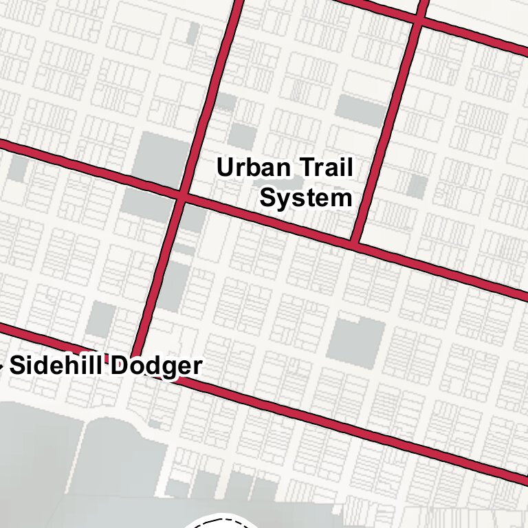 ANACONDA URBAN AREA Map by Anaconda Trail Society | Avenza Maps