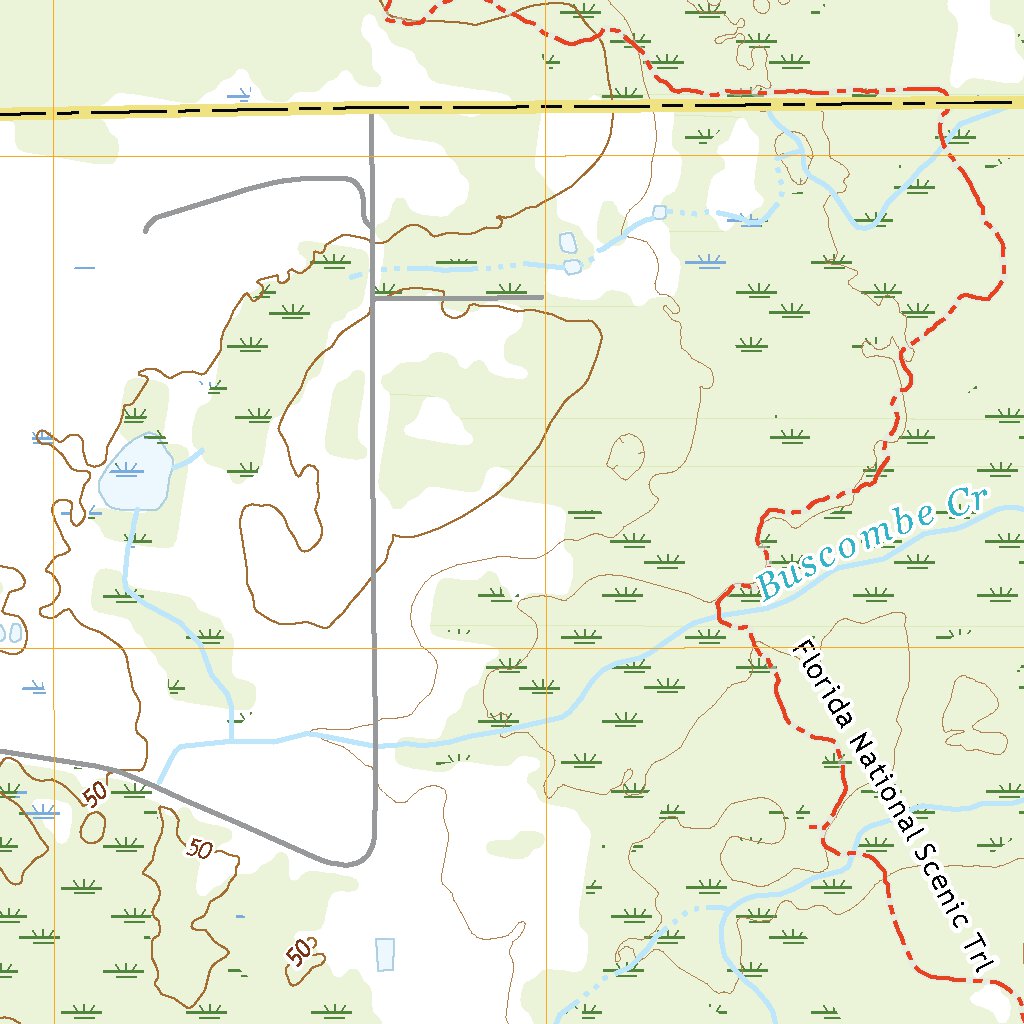 Bithlo, FL (2021, 24000-Scale) Map by United States Geological Survey ...