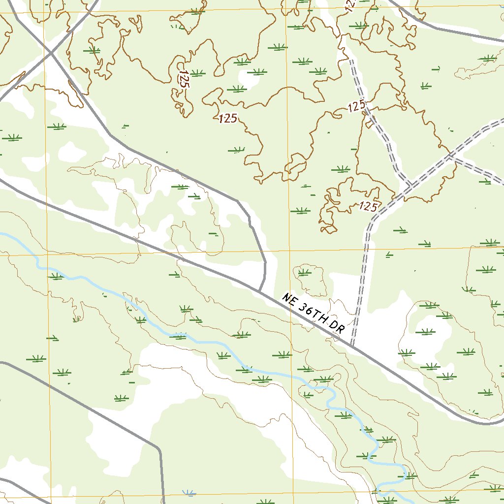 Cypress Creek, FL (2021, 24000-Scale) Map by United States Geological ...