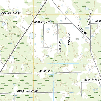 Lake Ashby, FL (2021, 24000-Scale) Map by United States Geological ...