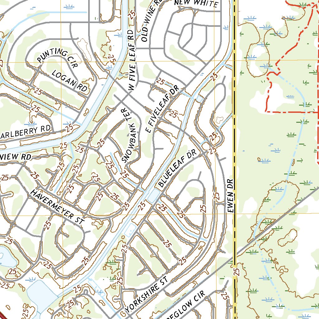 Murdock SE, FL (2021, 24000-Scale) Map by United States Geological ...