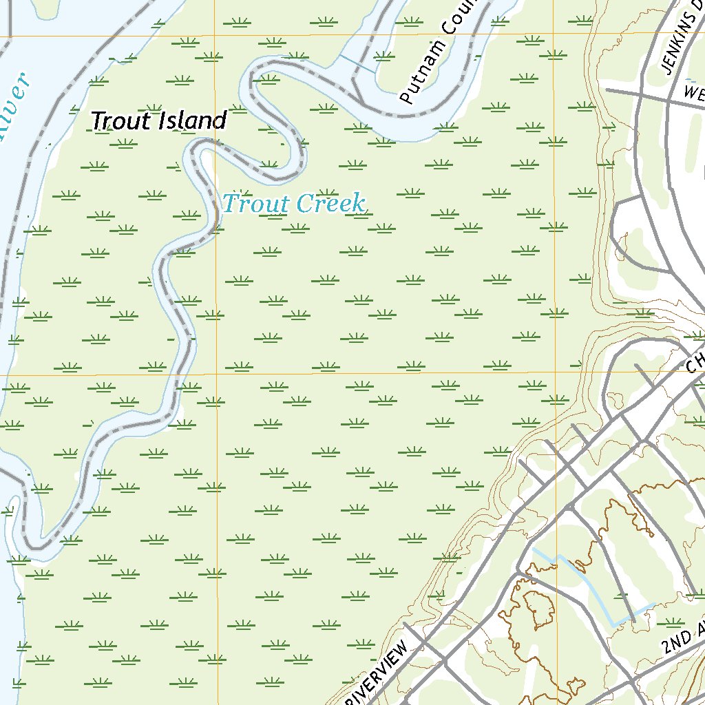 Satsuma, FL (2021, 24000-Scale) Map by United States Geological Survey ...