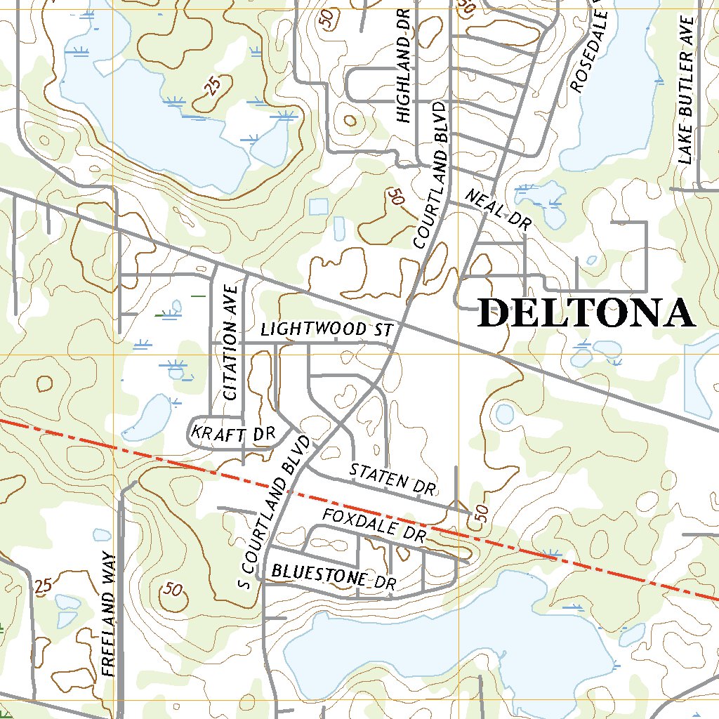 Osteen, FL (2021, 24000-Scale) Map by United States Geological Survey ...