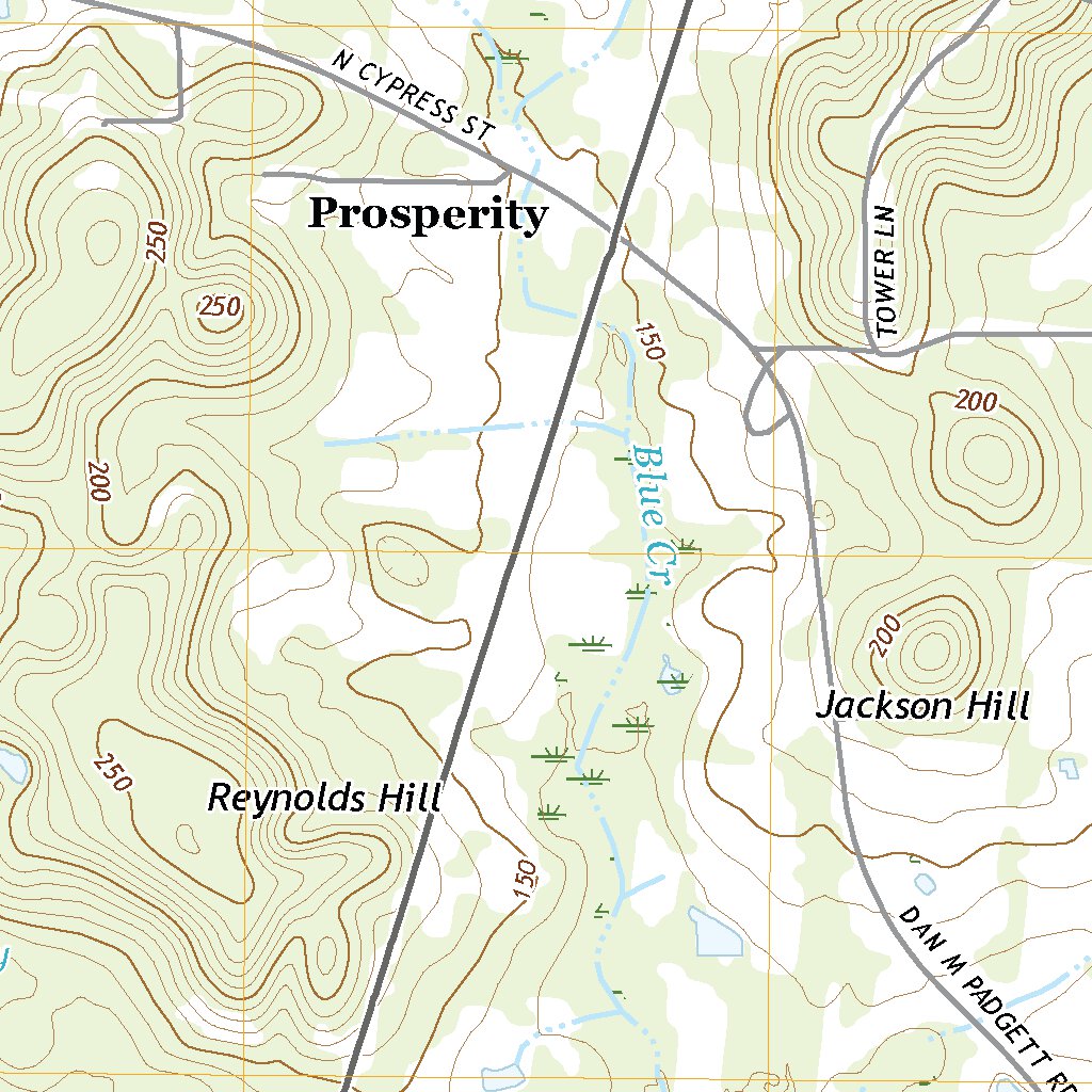 Prosperity, FL (2021, 24000-Scale) Map by United States Geological ...