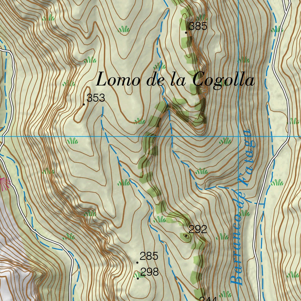 El Tablero (1107-3) Map by Instituto Geografico Nacional de Espana ...