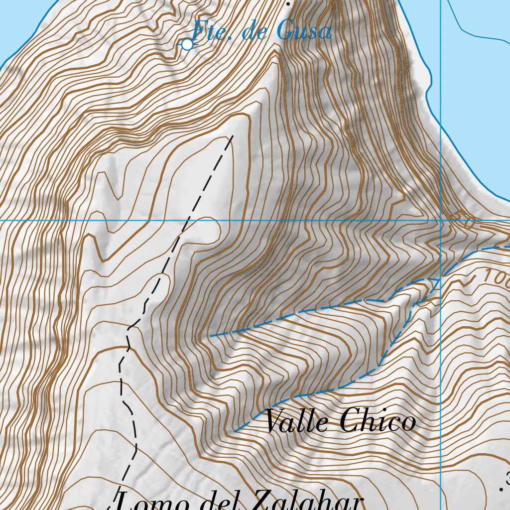Caleta del Sebo (1080-2) Map by Instituto Geografico Nacional de Espana ...