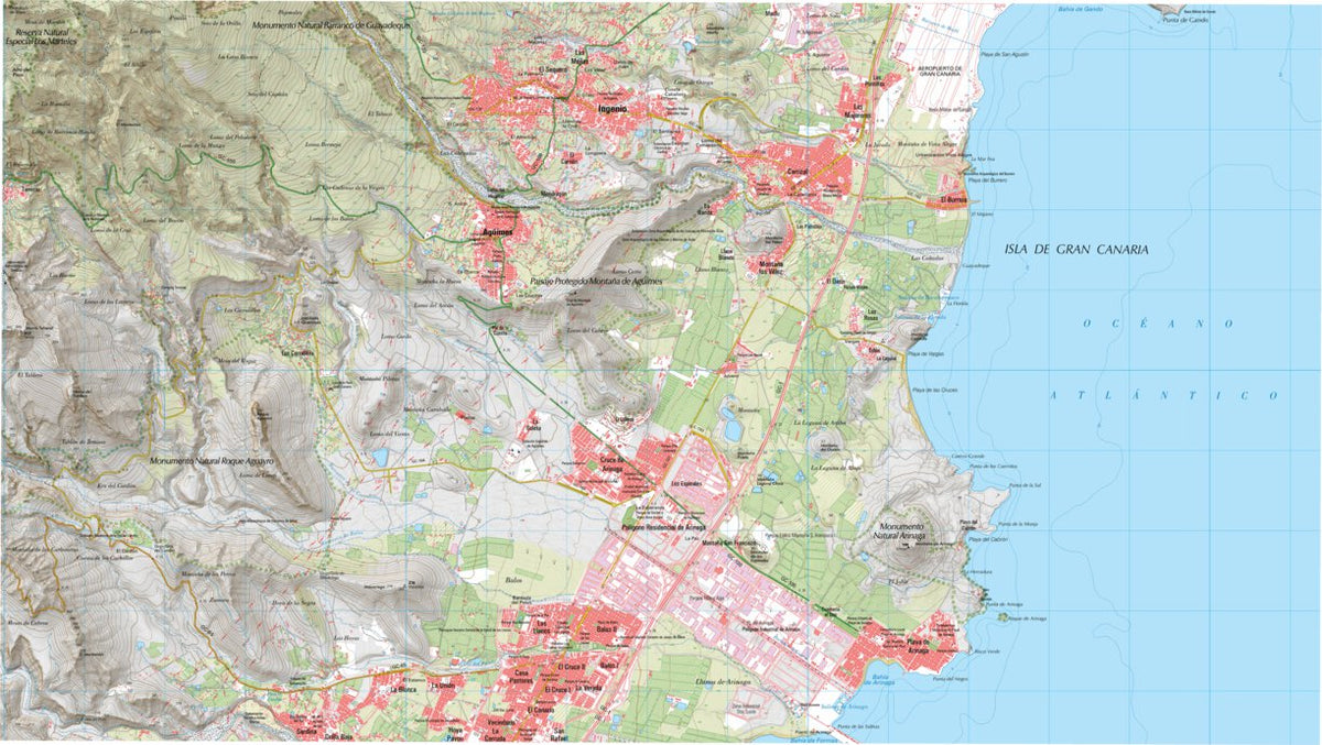 Ingenio (1107-2) Map by Instituto Geografico Nacional de Espana ...