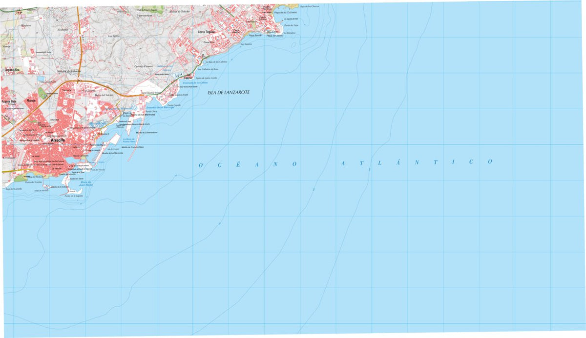 Arrecife (1082-4) Map by Instituto Geografico Nacional de Espana ...