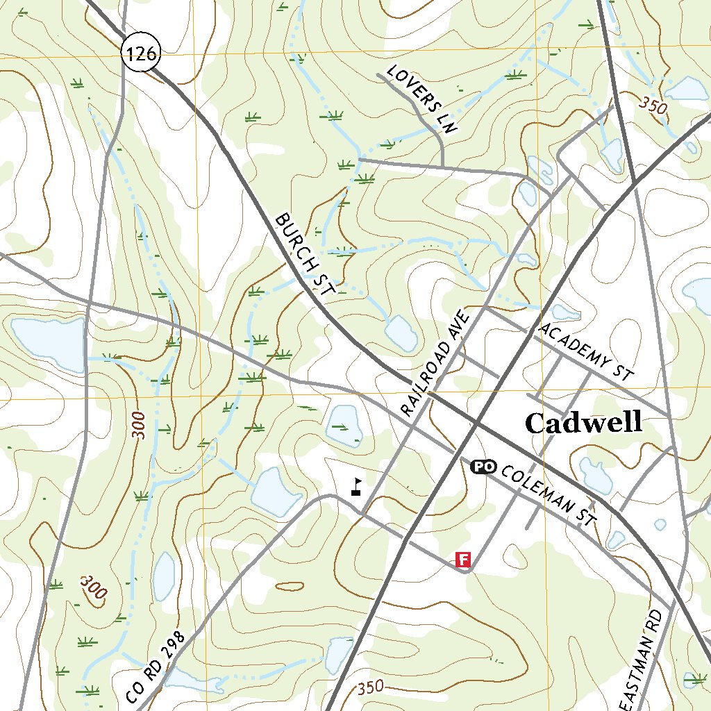 Cadwell, GA (2020, 24000-Scale) Map by United States Geological Survey ...
