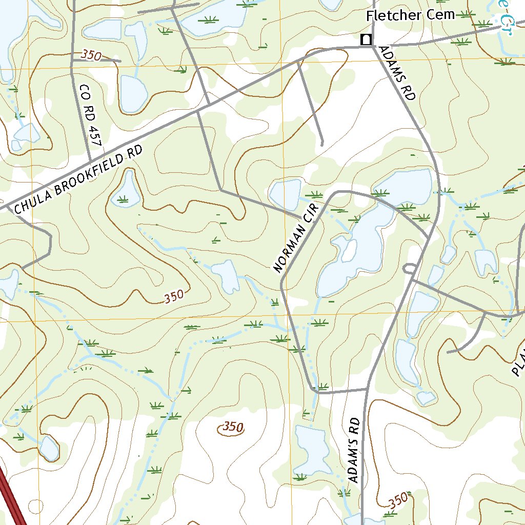 Chula, GA (2020, 24000-Scale) Map by United States Geological Survey ...