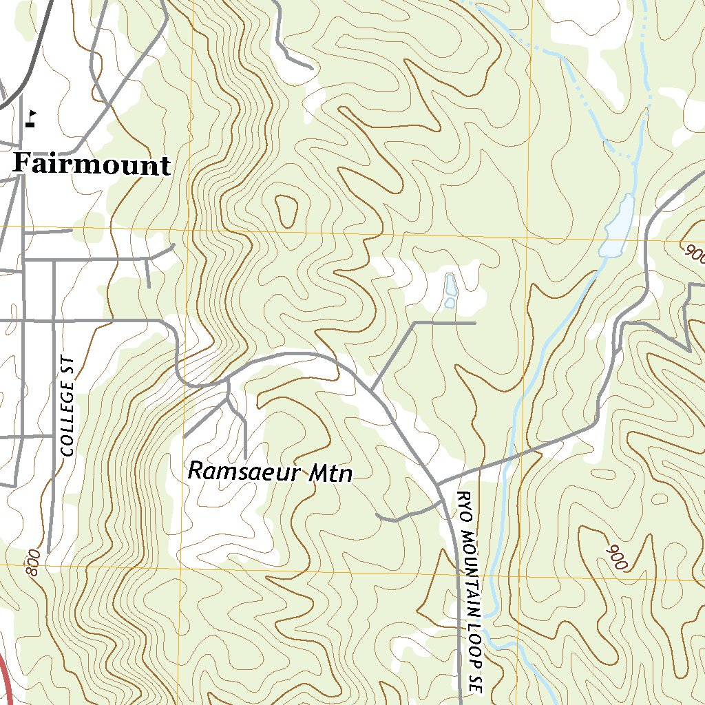 Fairmount, GA (2020, 24000-Scale) Map by United States Geological ...