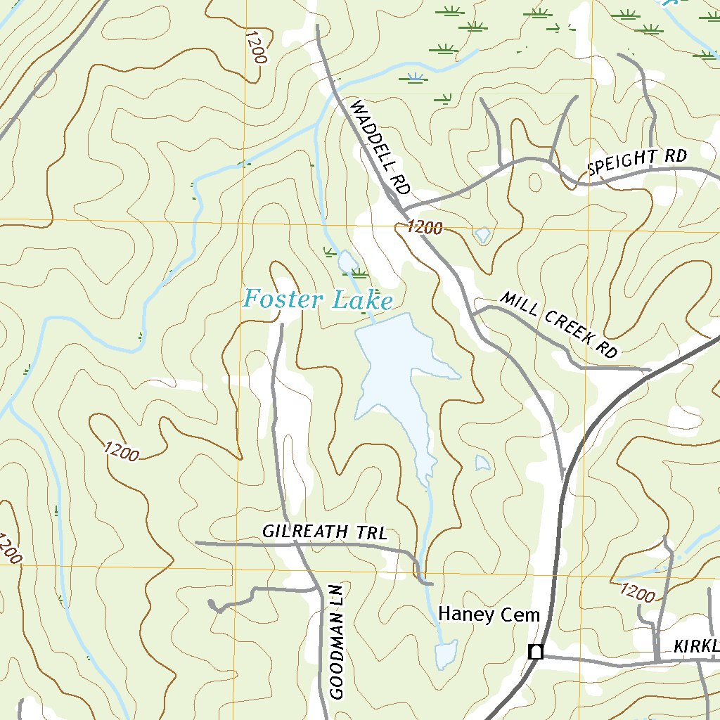 Draketown, GA (2020, 24000-Scale) Map by United States Geological ...