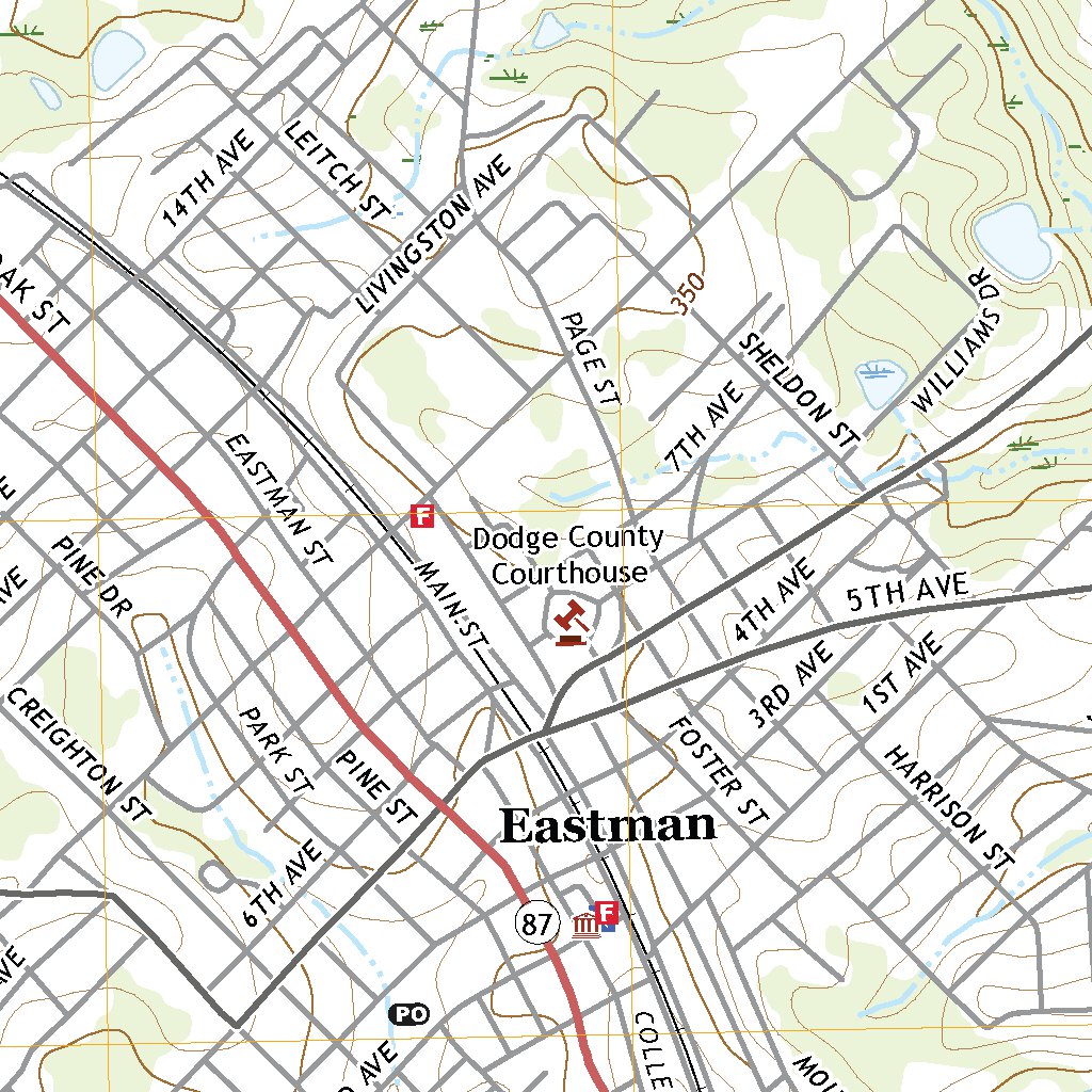 Eastman, GA (2020, 24000-Scale) Map by United States Geological Survey ...