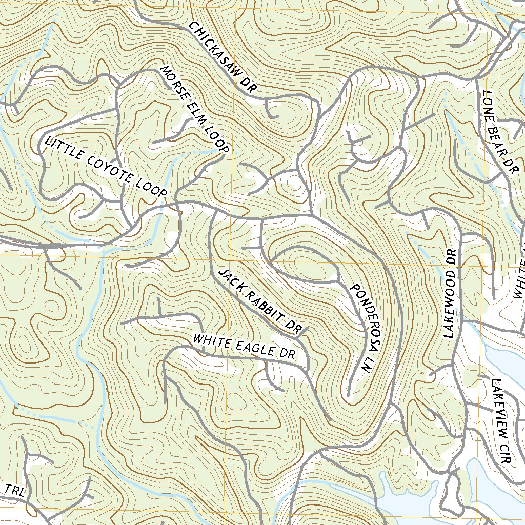 Waleska, GA (2020, 24000-Scale) Map by United States Geological Survey ...