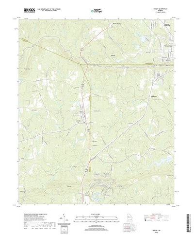 Shiloh, GA (2020, 24000-Scale) Map by United States Geological Survey ...