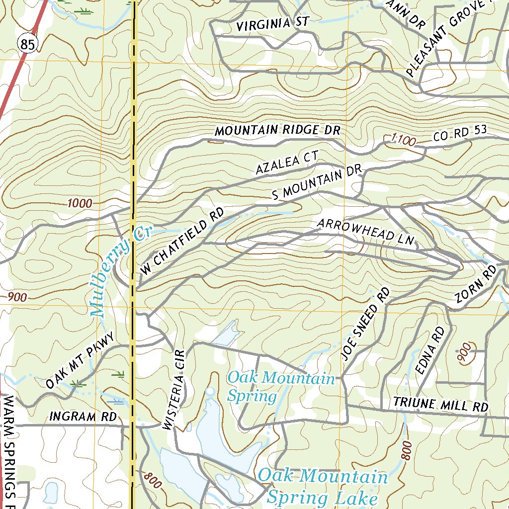 Shiloh, GA (2020, 24000-Scale) Map by United States Geological Survey ...