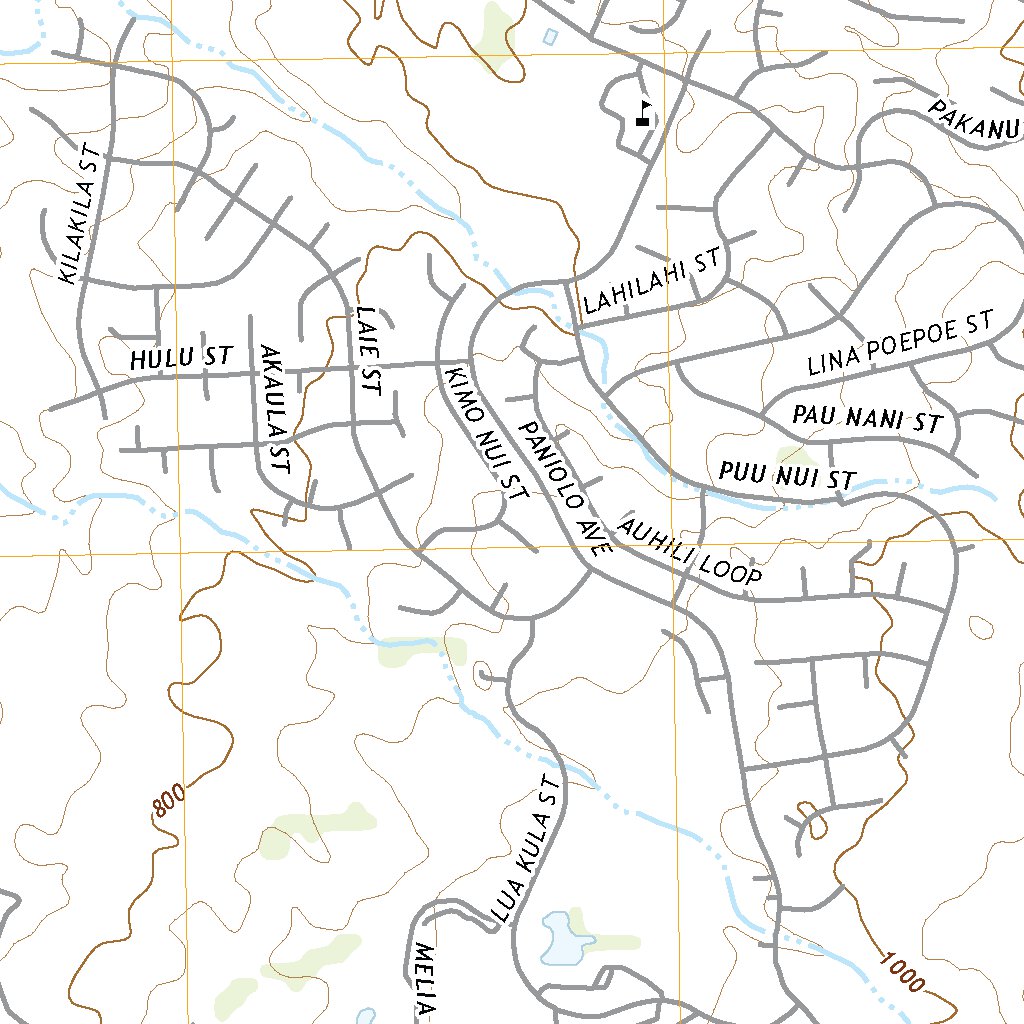 Puu Hinai, HI (2017, 24000-Scale) Map by United States Geological ...
