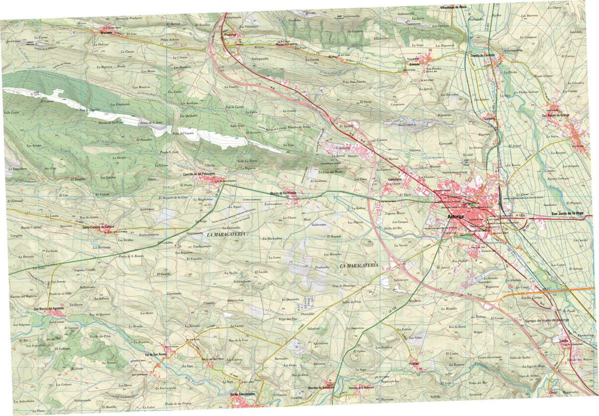 Astorga (0193-1) Map by Instituto Geografico Nacional de Espana ...