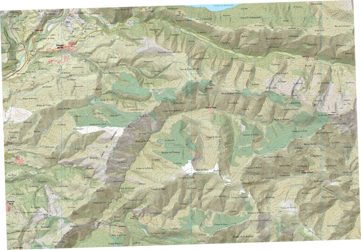 Páramo del Sil (0127-1) Map by Instituto Geografico Nacional de Espana ...