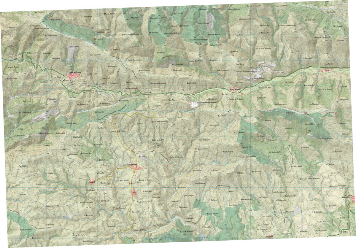 Espina de Tremor (0128-3) Map by Instituto Geografico Nacional de ...