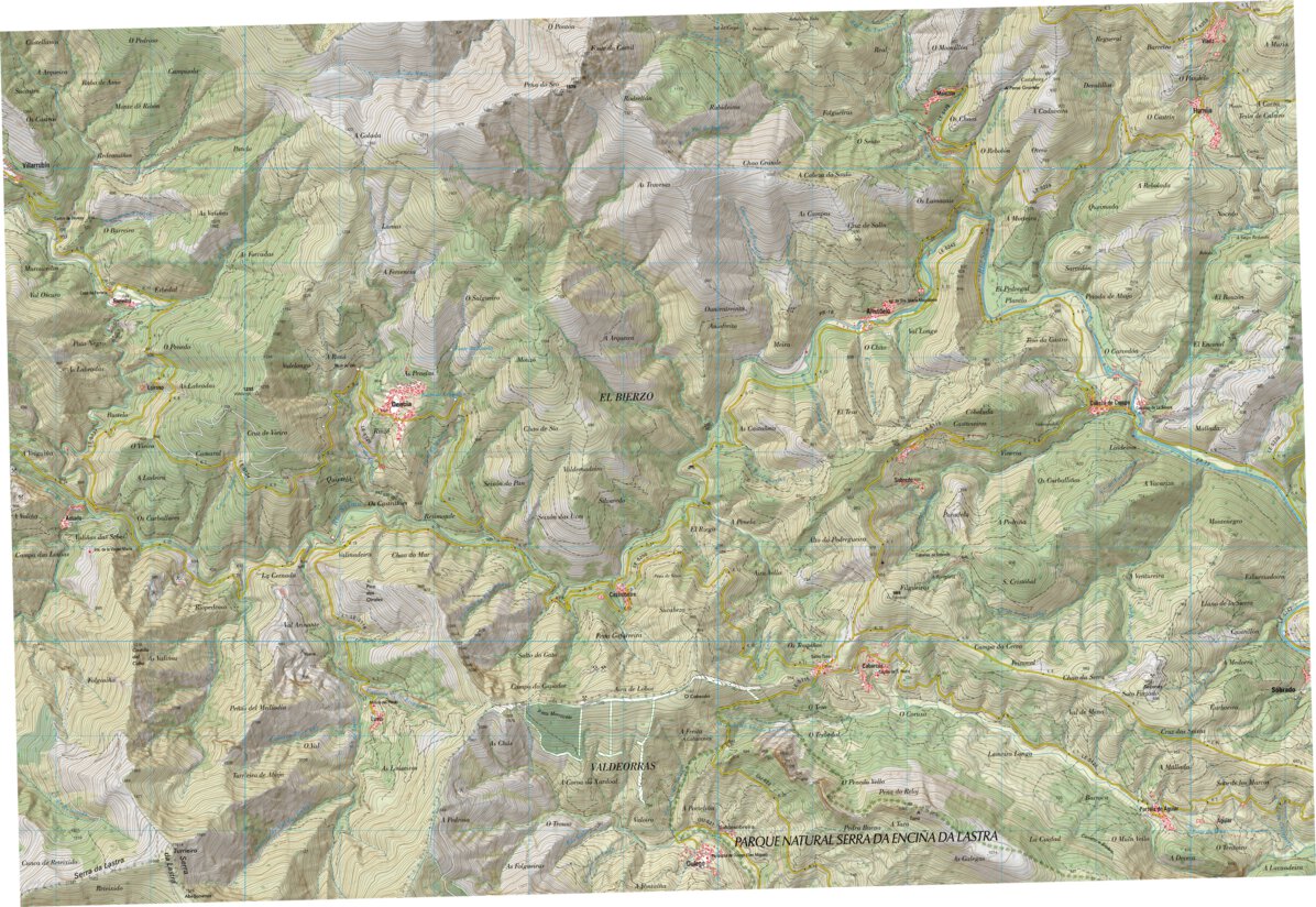 Oencia (0157-4) Map by Instituto Geografico Nacional de Espana | Avenza ...