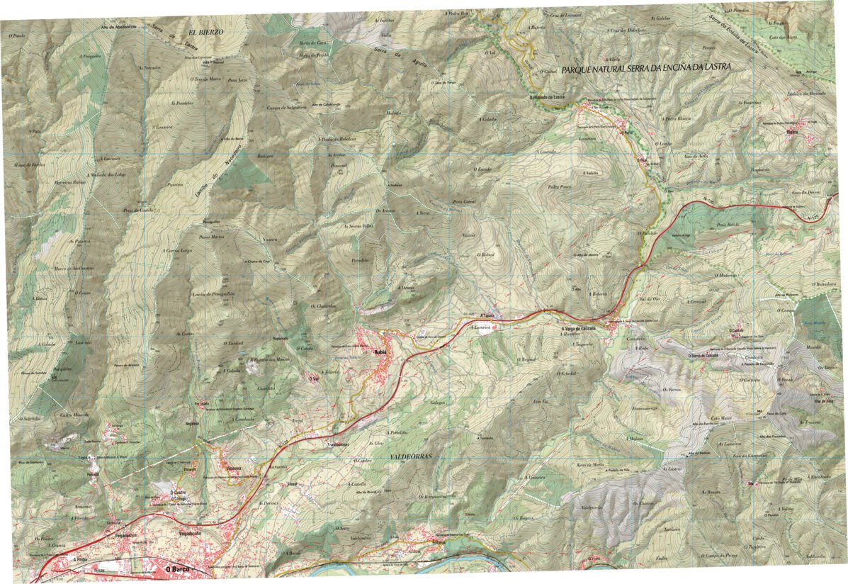 Rubiá (0190-2) Map by Instituto Geografico Nacional de Espana | Avenza Maps