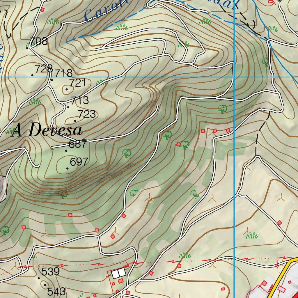 Rubiá (0190-2) Map by Instituto Geografico Nacional de Espana | Avenza Maps