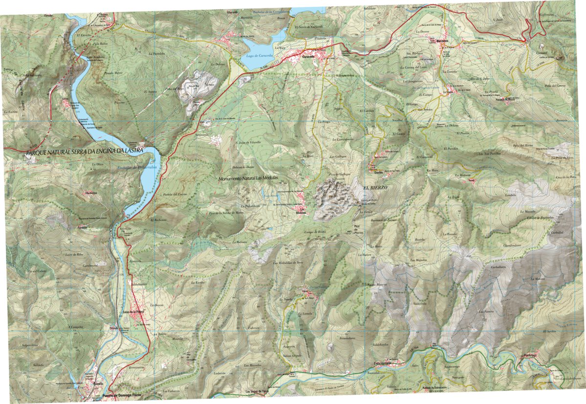 Carucedo (0191-1) Map by Instituto Geografico Nacional de Espana ...