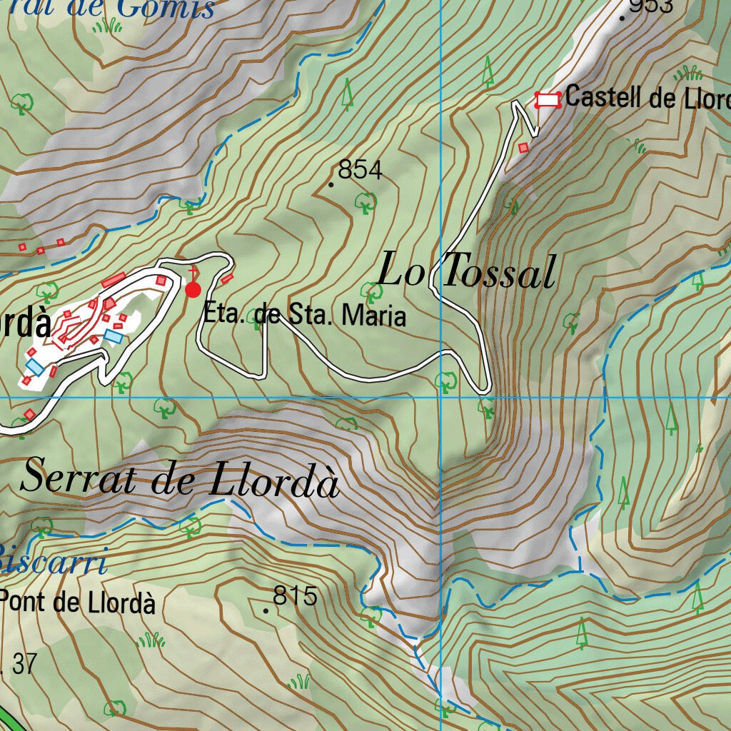 Isona (0290-2) Map by Instituto Geografico Nacional de Espana | Avenza Maps