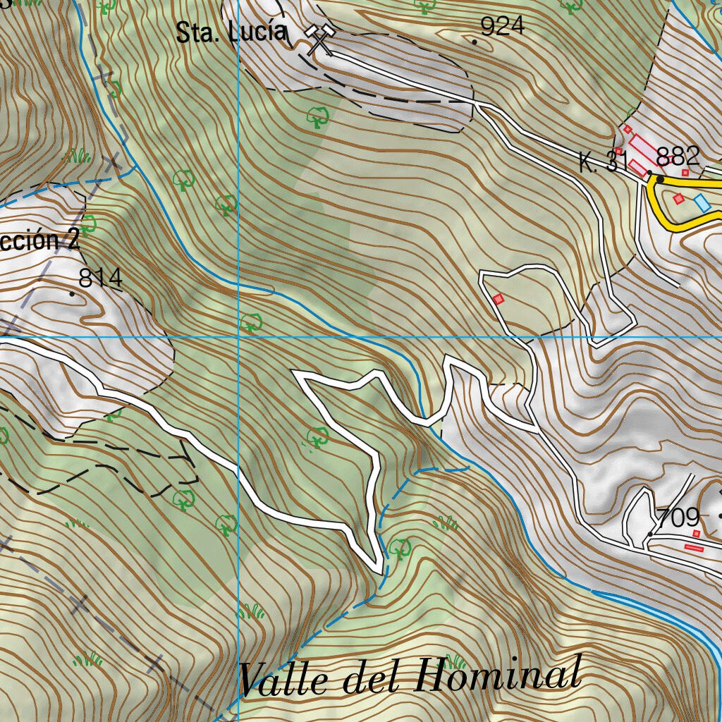 Silván (0191-4) Map by Instituto Geografico Nacional de Espana | Avenza ...