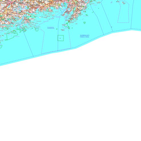 Inkoo 1:250 000 (K4L) Map by MaanMittausLaitos | Avenza Maps