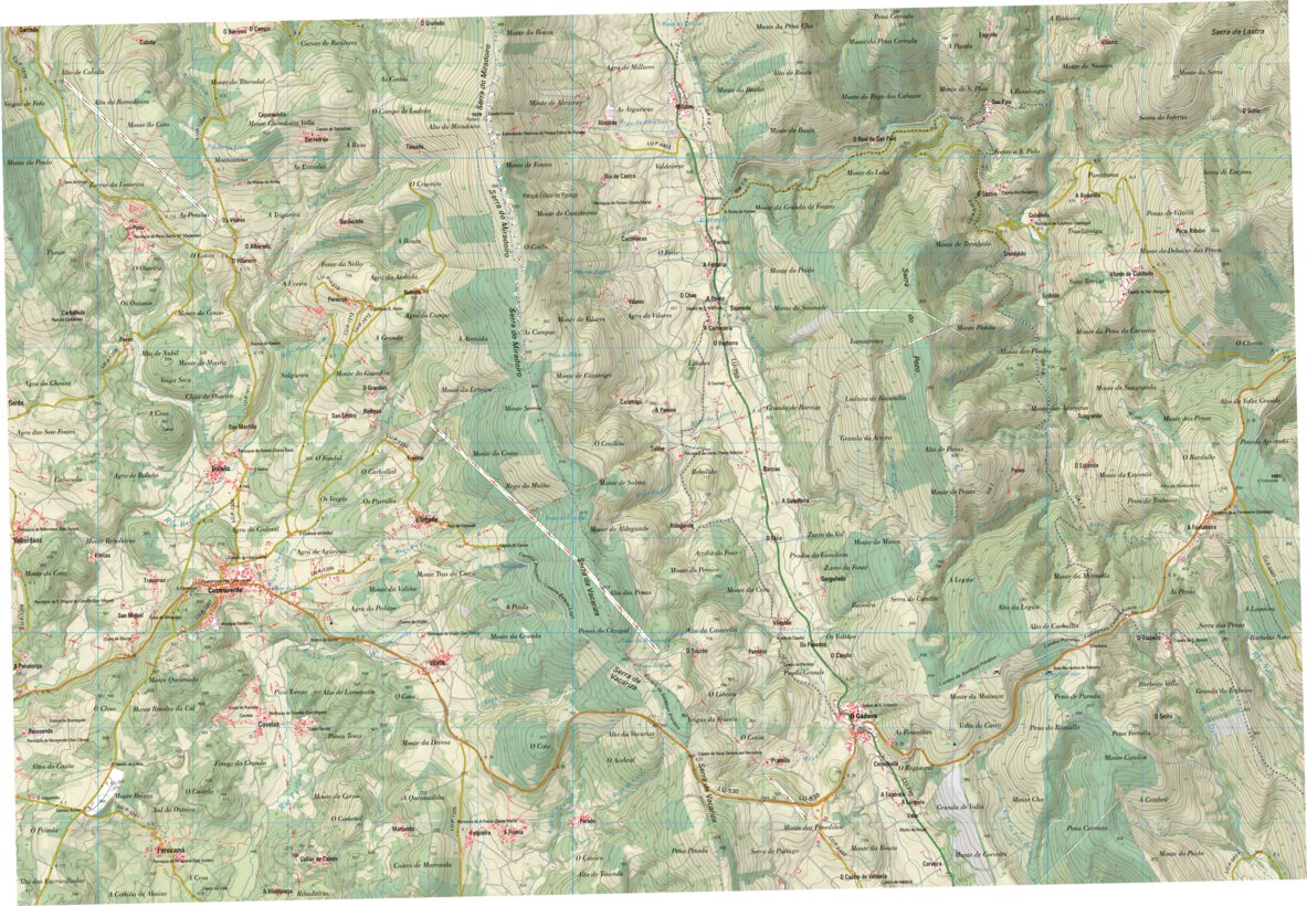 Castroverde (0073-4) Map by Instituto Geografico Nacional de Espana ...