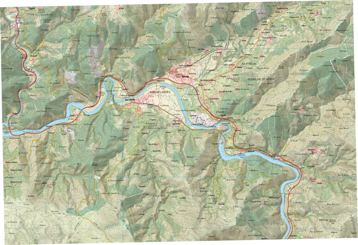 Quiroga (0189-2) Map by Instituto Geografico Nacional de Espana ...