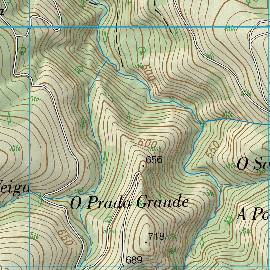 Quiroga (0189-2) Map by Instituto Geografico Nacional de Espana ...