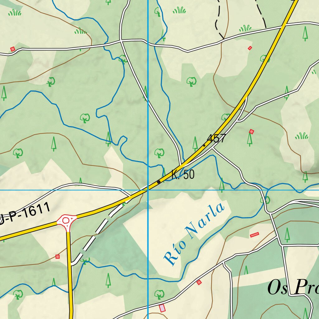 Friol (0072-3) Map by Instituto Geografico Nacional de Espana | Avenza Maps